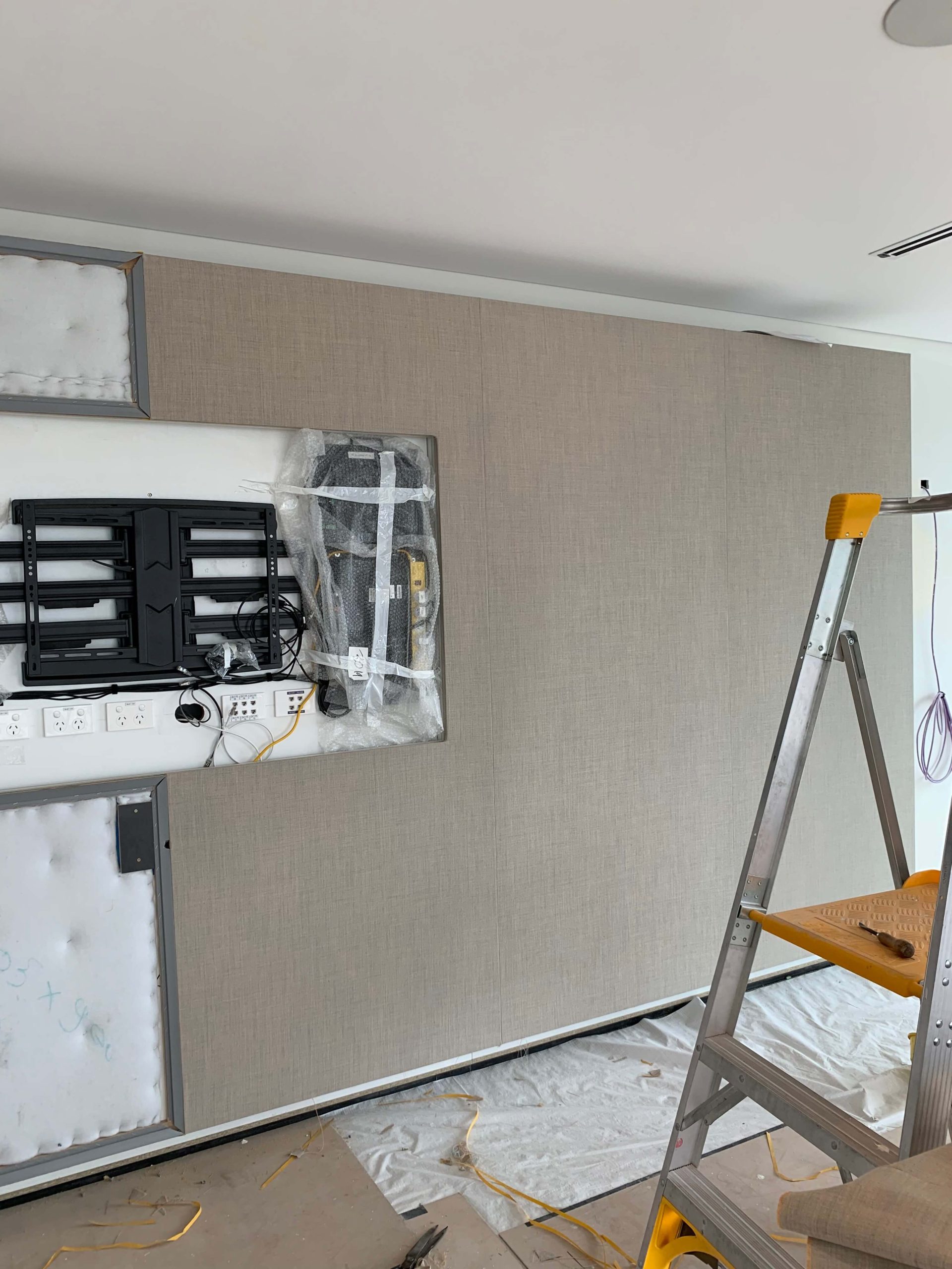 Louis Upholstery | Snap-tex (acoustic wall panels)
